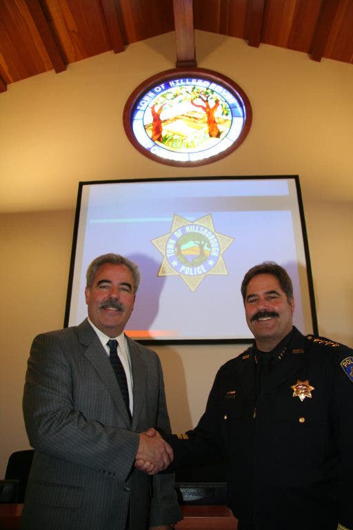 Hillsborough Honors New Police Chief | San Mateo, CA Patch