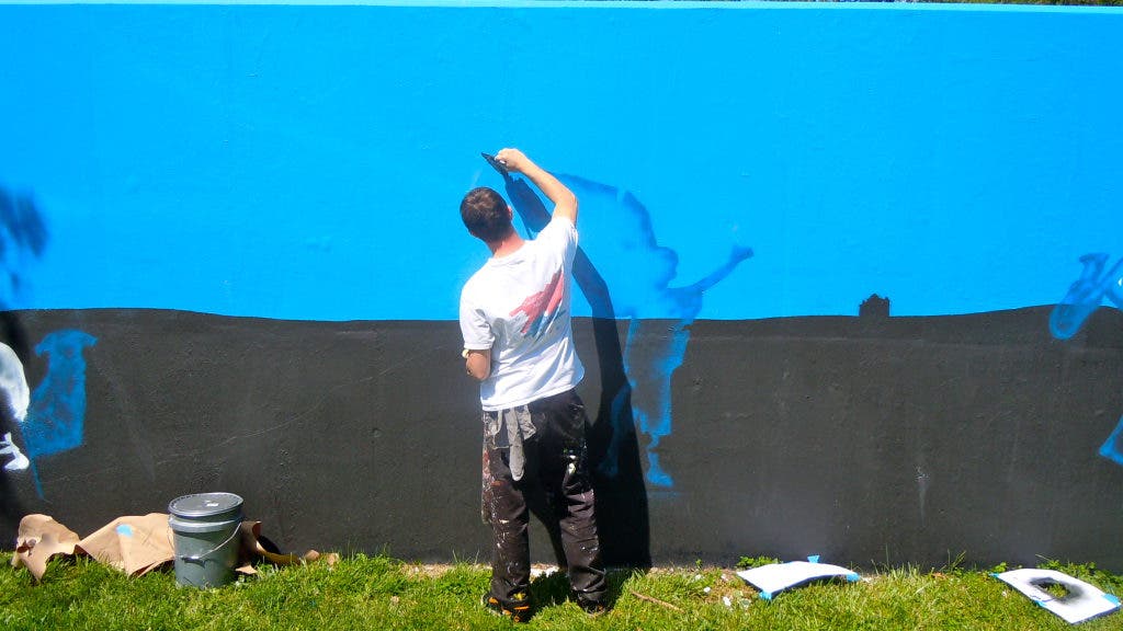 Catonsville Middle School Students Work on Mural | Catonsville, MD Patch