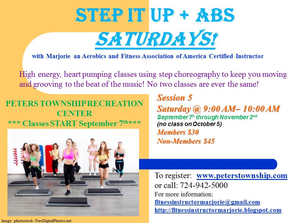 Fitness Classes at the Peters Twp. Rec. Center | Peters, PA Patch