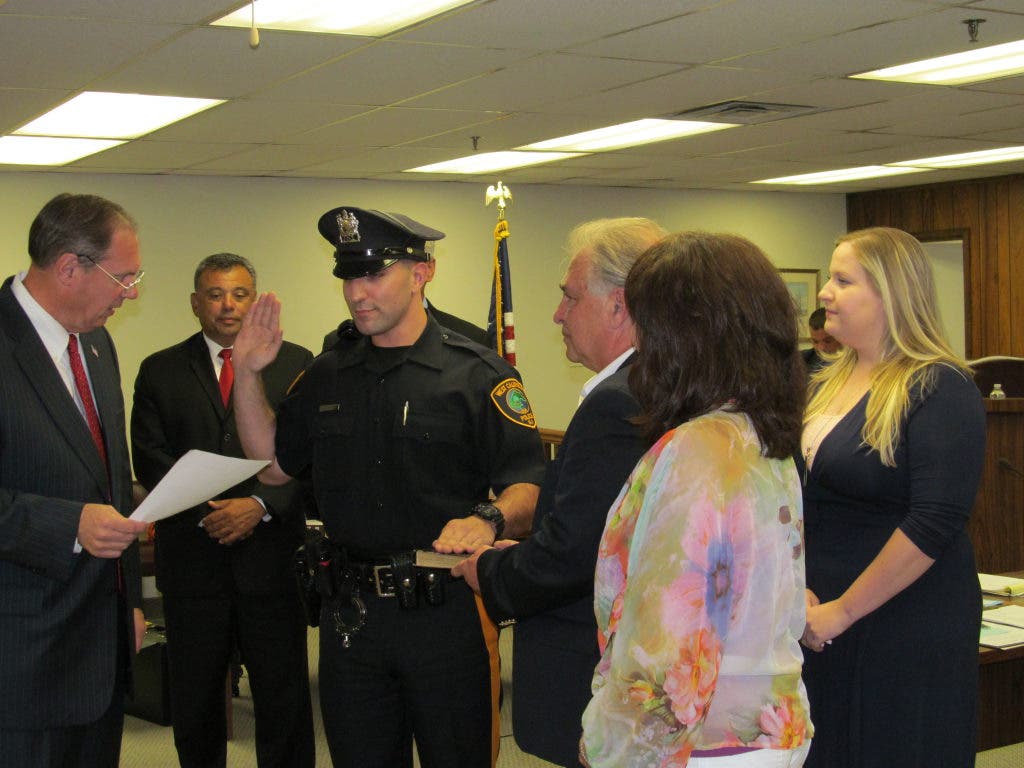 West Caldwell Swears In First Female Officer | Caldwells, NJ Patch