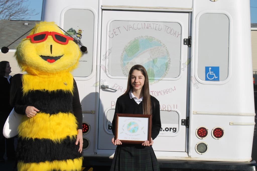 OLGC Bus Wrap Contest Winners Revealed! | Upper Southampton, PA Patch