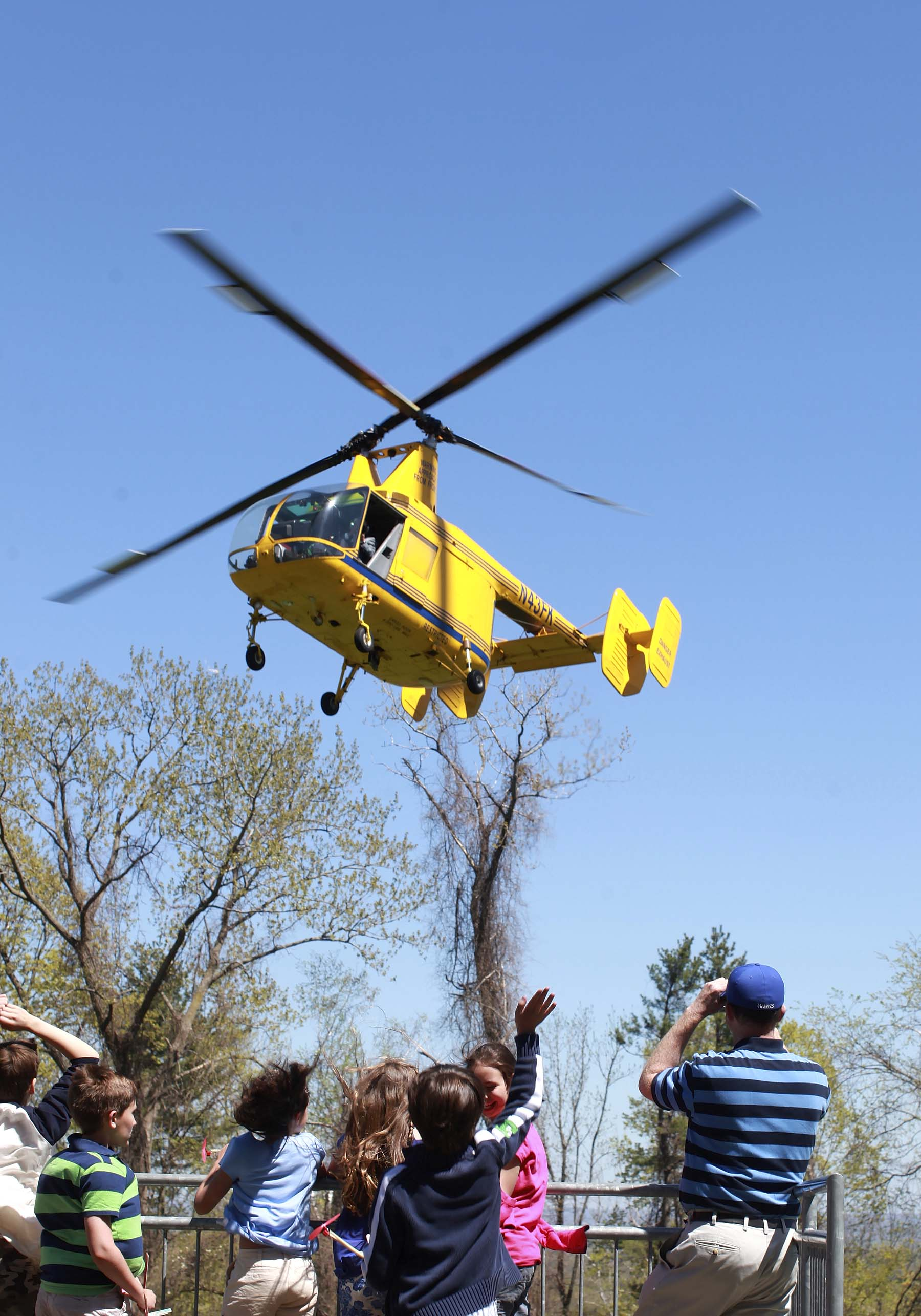 Kaman Chairman's Helicopter Lands at Renbrook to Celebrate 'Flight Day ...