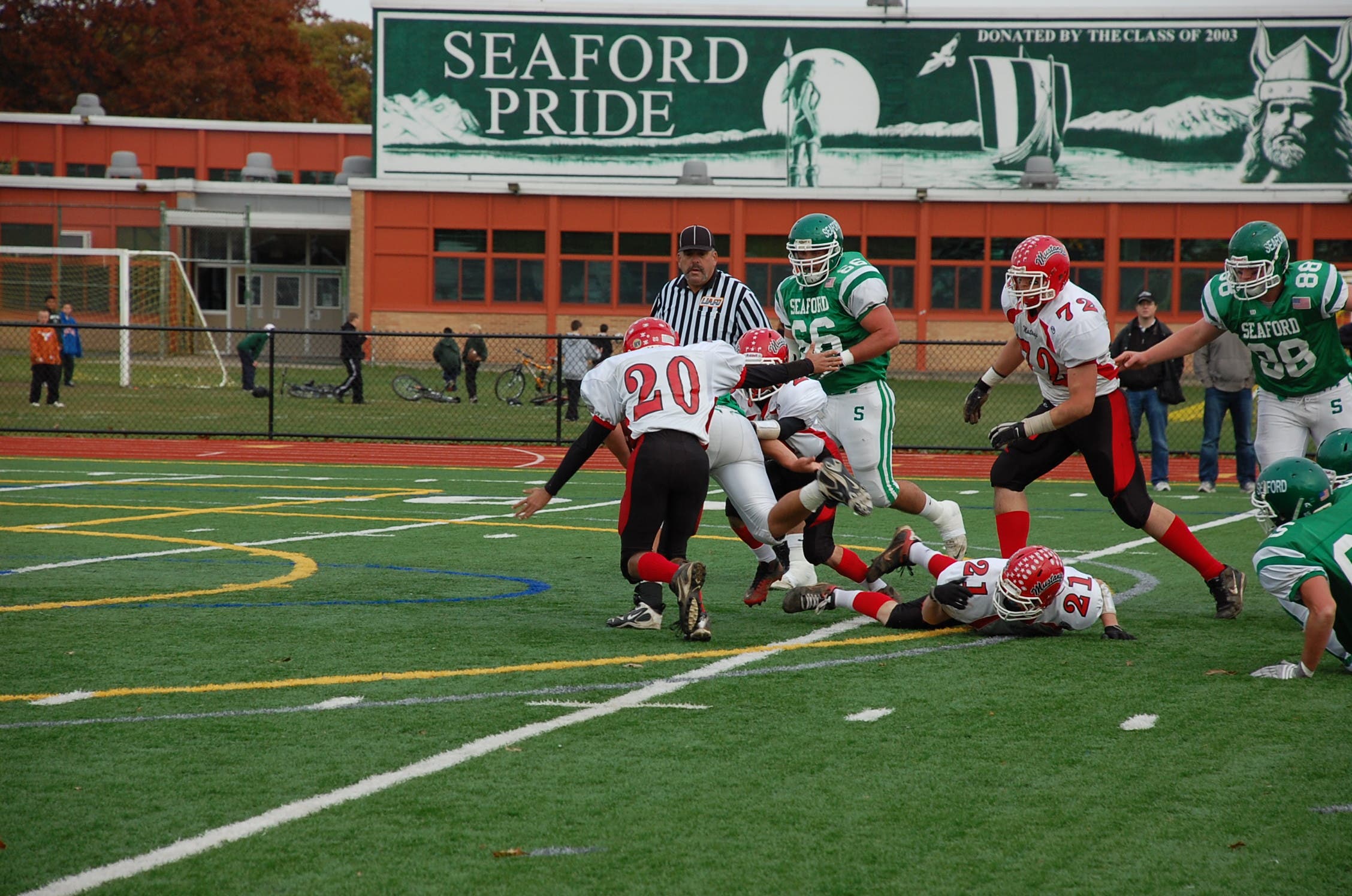 Mustangs Fall in First Round to Undefeated Seaford | Mineola, NY Patch