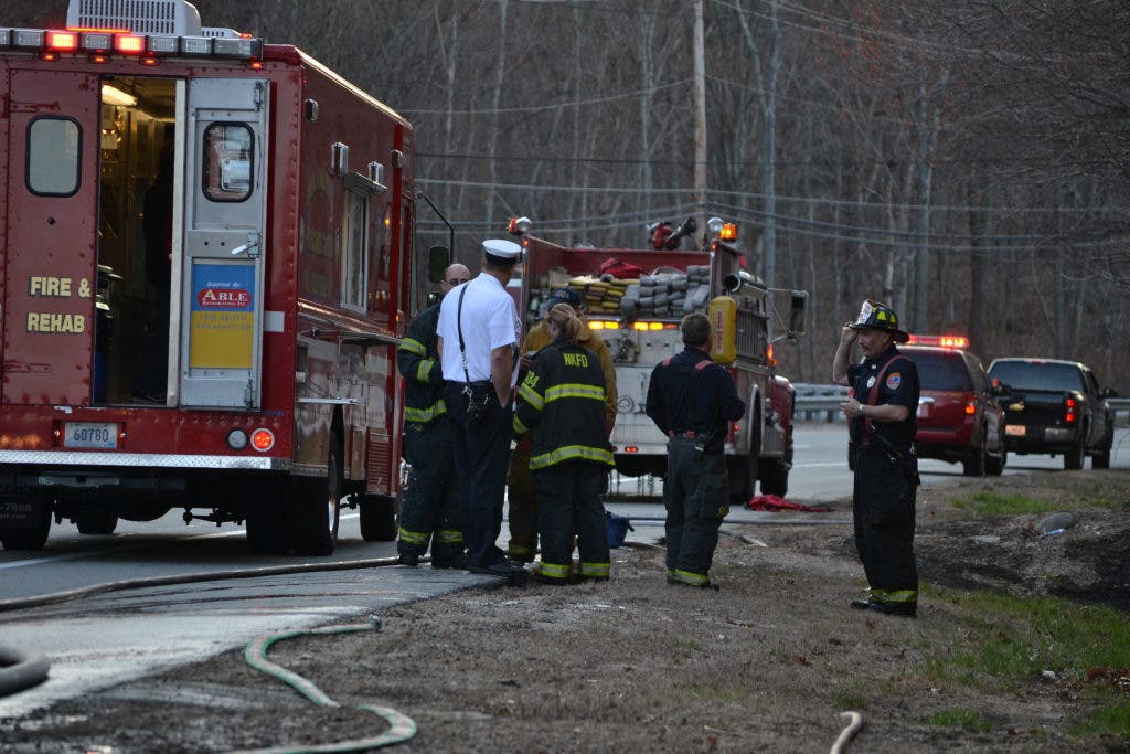 Brush Fire Misses Home By Eight Feet | North Kingstown, RI Patch