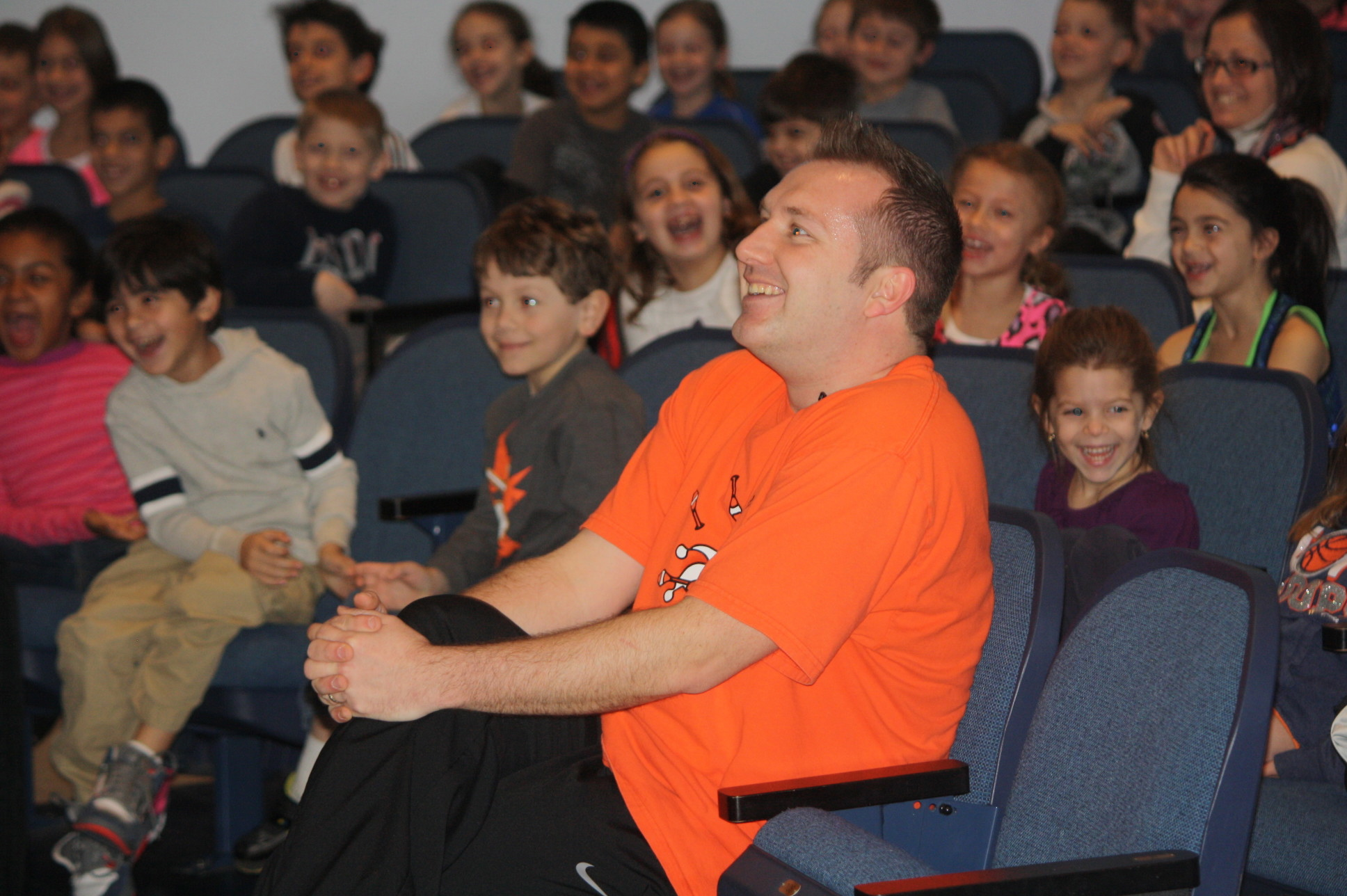PHOTOS: Jester Jim Encourages Kids to Read at Reinhard | Bellmore, NY Patch