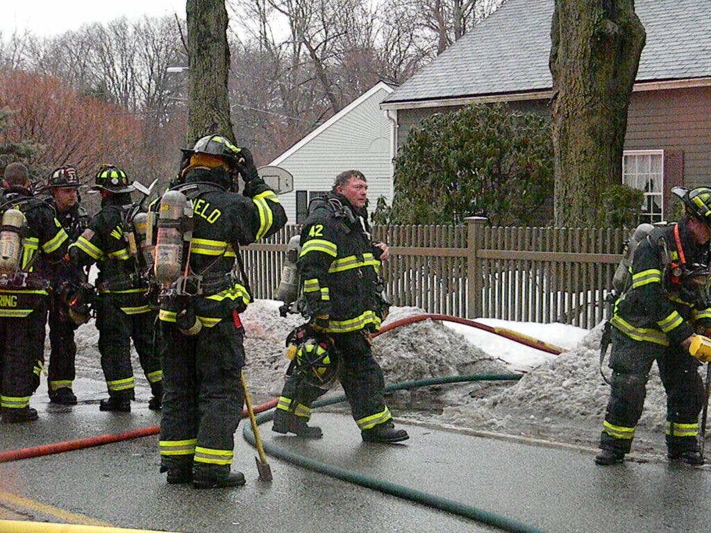 Firefighters Respond to House Fire on West Street | Reading, MA Patch