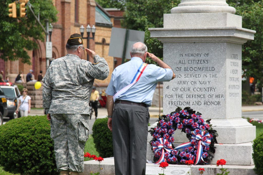 Veterans Pay Respect On Memorial Day | Bloomfield, NJ Patch