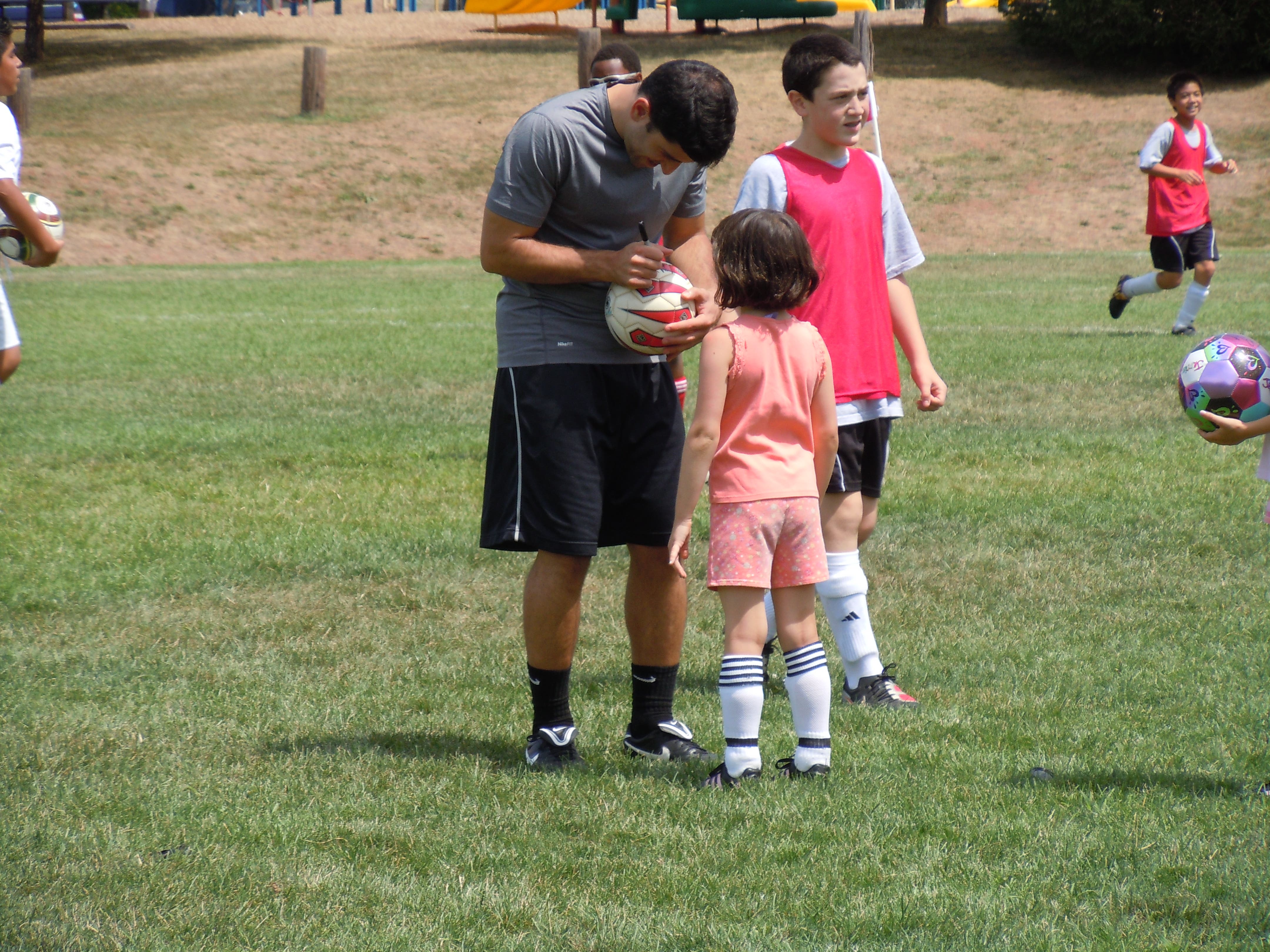 Major League Soccer Star Alecko Eskandarian a Hit at Soccer Clinic in ...