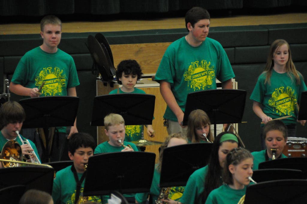 Cary Junior High Summer Band Plays Fun Tunes for Finale Concert ...