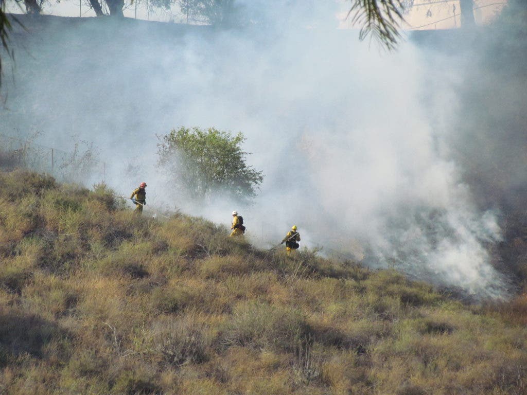 Monrovia Fire Assists in Battling Glendora Blaze | Monrovia, CA Patch