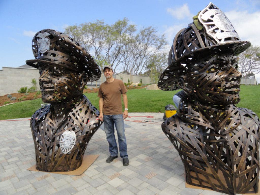 8-Foot Tall Sculptures Installed at New Safety Center | Carlsbad, CA Patch