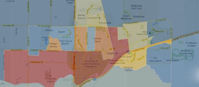 Davis Mapped by Income, According to Census Data | Davis, CA Patch
