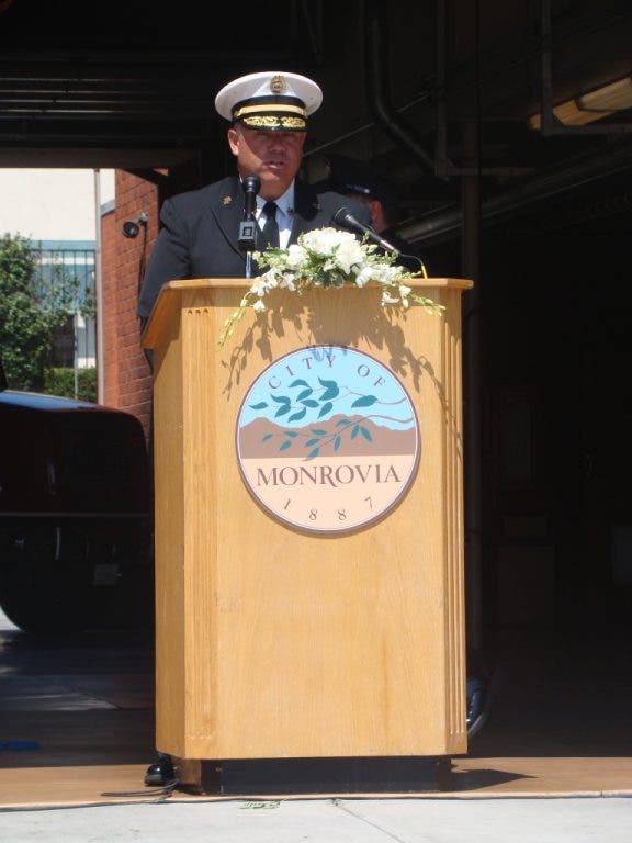 Monrovia Fire Department Erects 9/11 Memorial | Monrovia, CA Patch