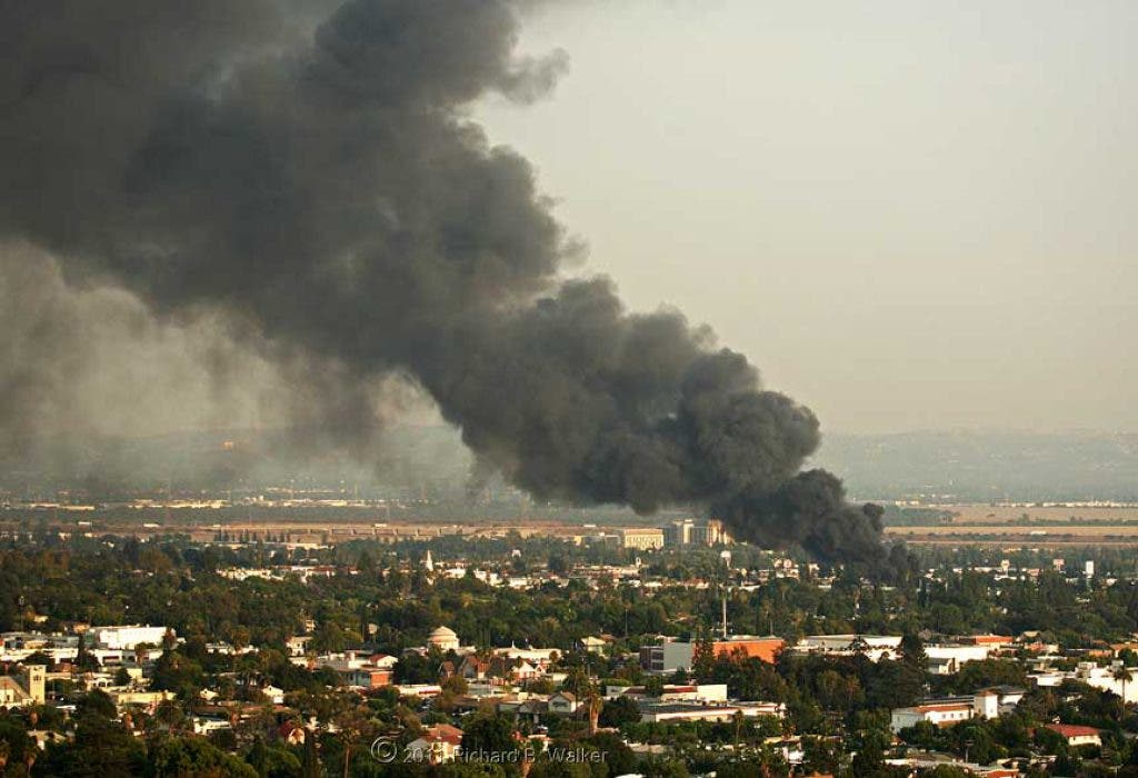 UPDATE: Massive Fire Destroys Industrial Building | Monrovia, CA Patch