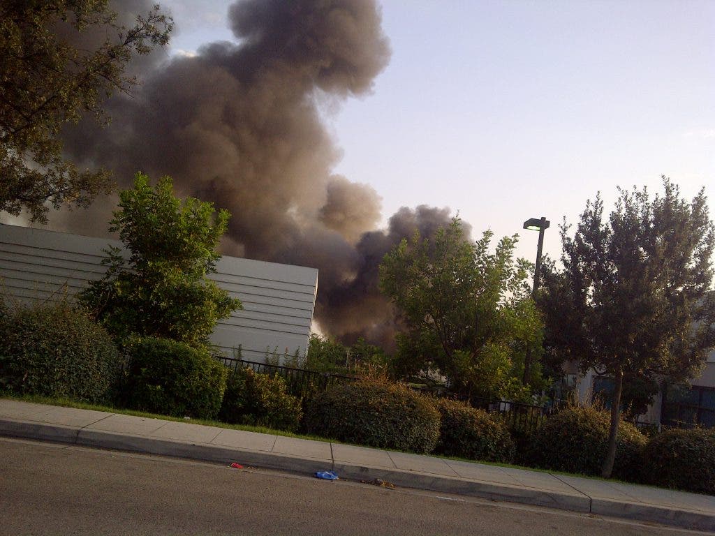 UPDATE: Massive Fire Destroys Industrial Building | Monrovia, CA Patch