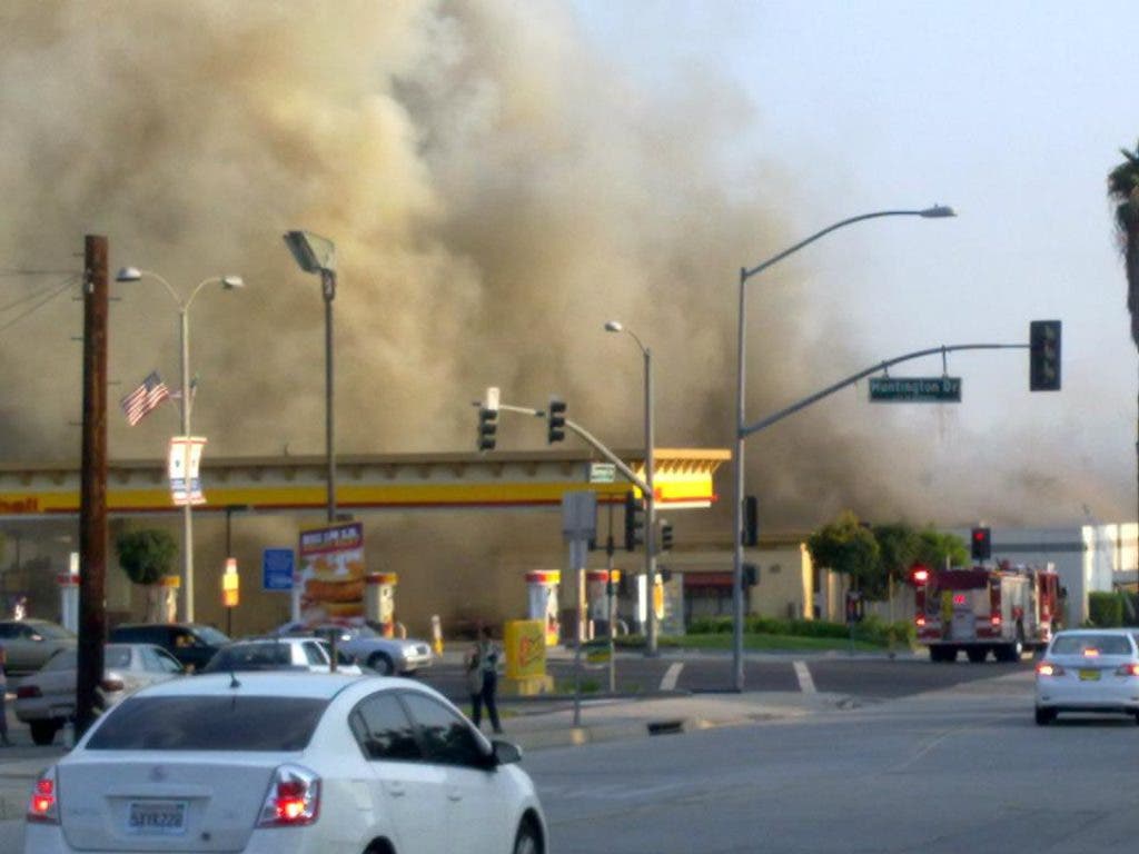 UPDATE: Massive Fire Destroys Industrial Building | Monrovia, CA Patch