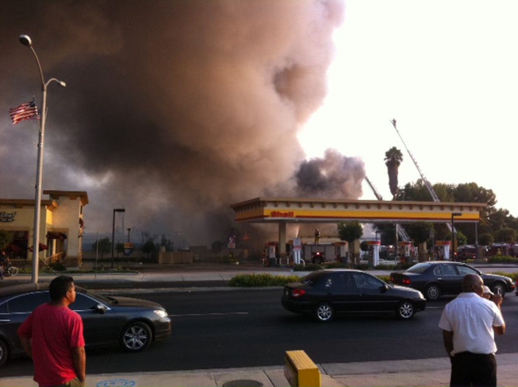 UPDATE: Massive Fire Destroys Industrial Building | Monrovia, CA Patch