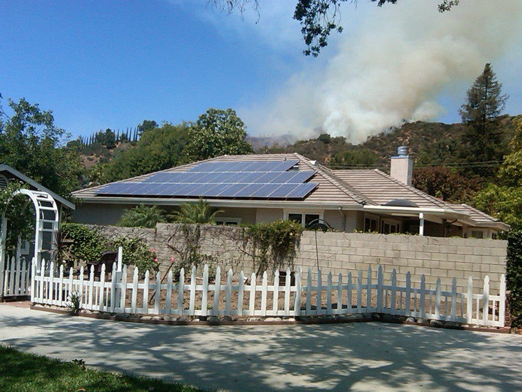 UPDATE: Monrovia Brush Fire Grows to 90 Acres, Mandatory Evacuations ...