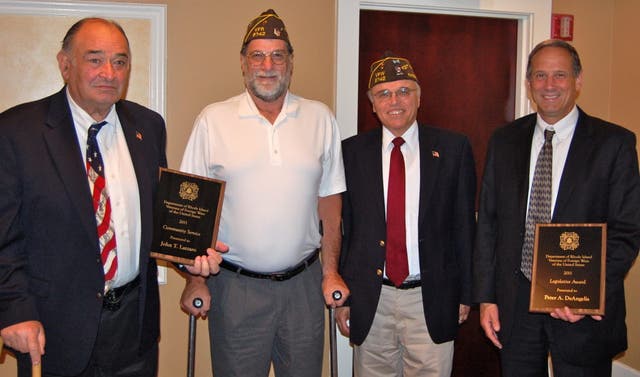 VFW Honors Lazzaro, DeAngelis | Barrington, RI Patch