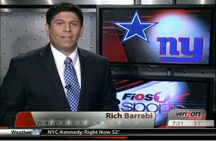 Rich Barrabi Shows Sports Knowledge for Verizon | East Meadow, NY Patch