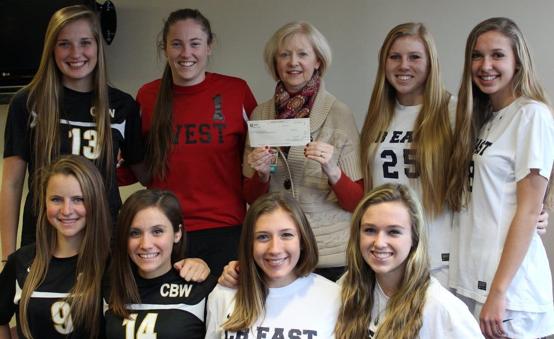 Central Bucks East and West Girls' Soccer Teams Donate over $3,000 to ...
