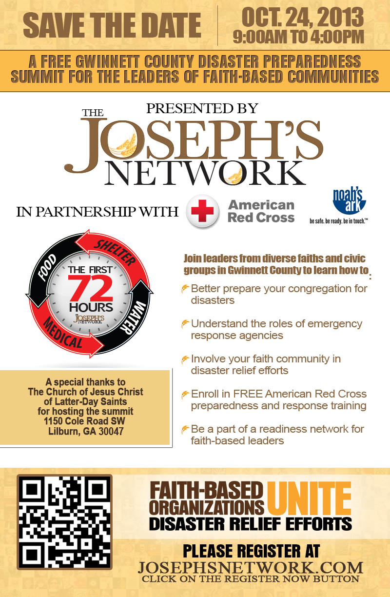 Disaster Relief Preparedness Summit For Leaders of the Faith-Based ...