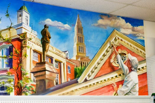 Artist Unveils Newly Commissioned Mural | Old Town Alexandria, VA Patch