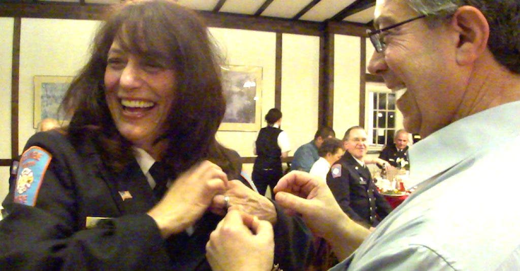 Lisa Kaplan: Firefighter Of The Year (Video) | Orange, CT Patch