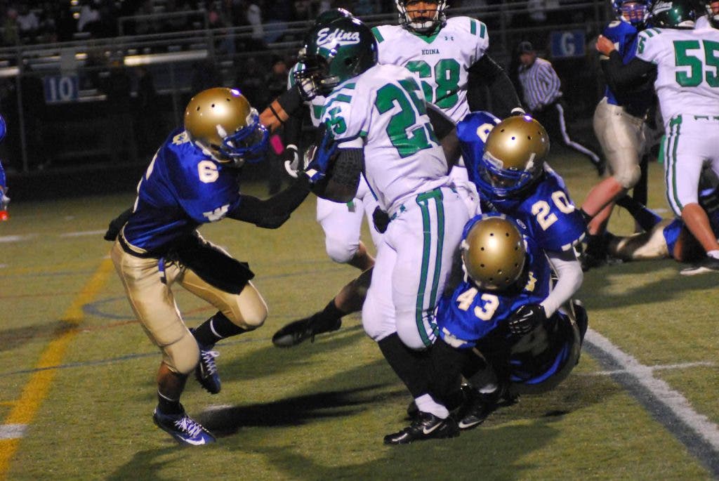 (PHOTOS) Hornets Sting Undefeated Trojans with Homecoming Loss | Edina ...