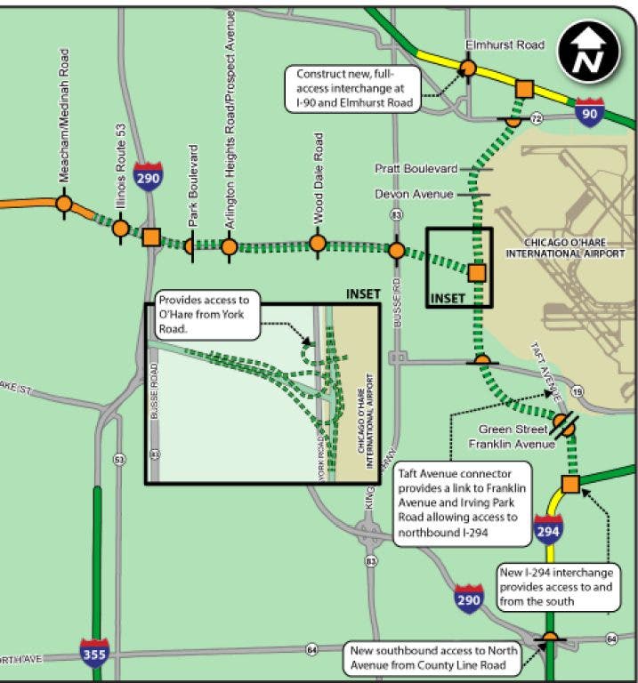 Illinois Tollway Gets Ok for Elgin-O'Hare Expansion | Huntley, IL Patch