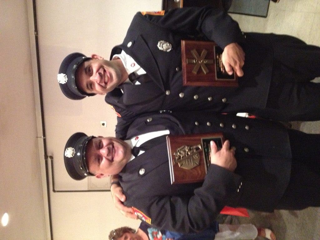 Firefighter Honored for Saving Captain from a Bad Fall | Merrimack, NH ...