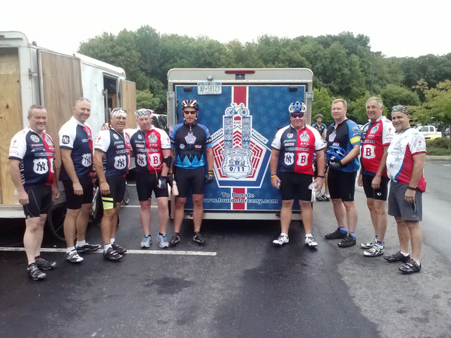 Middletown & Keansburg Officers Biking from WTC to Boston in Honor of ...