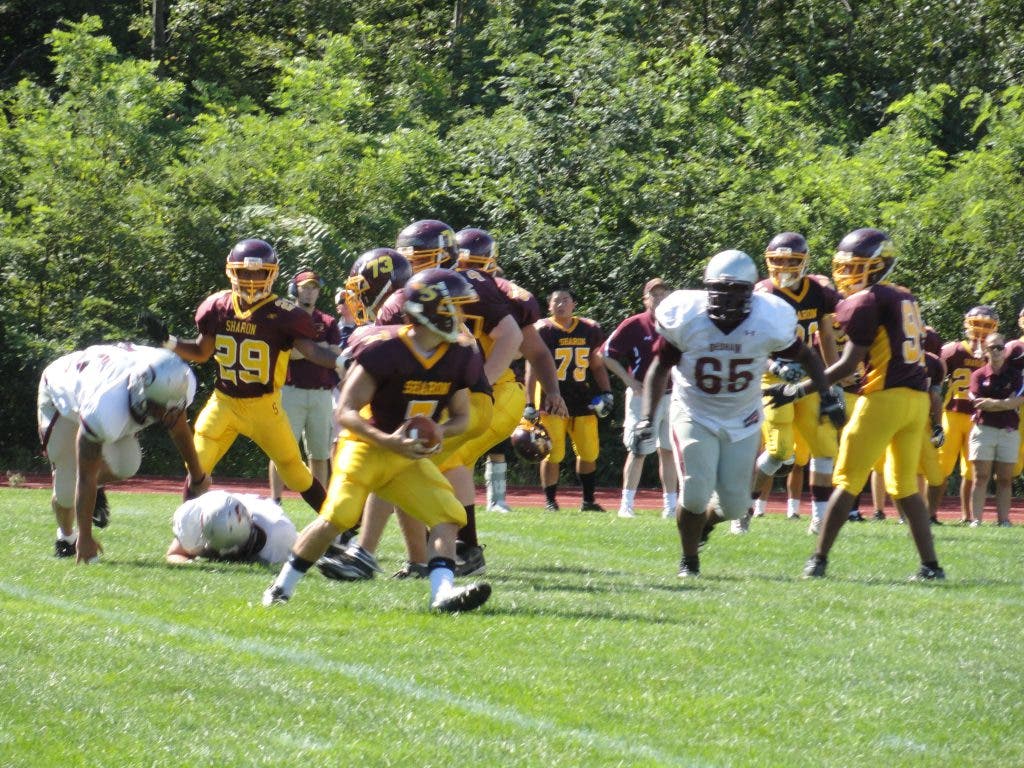 Sharon Football Runs To Opening Win | Sharon, MA Patch
