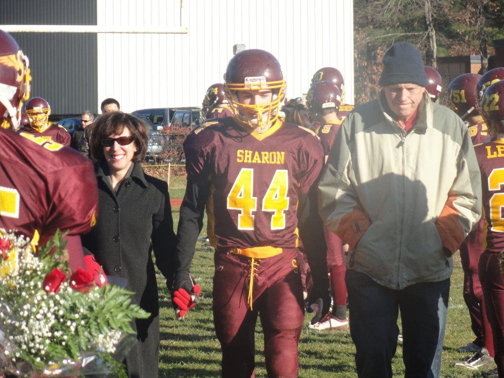 Sharon High Honors Senior Football Players, Cheerleaders | Sharon, MA Patch