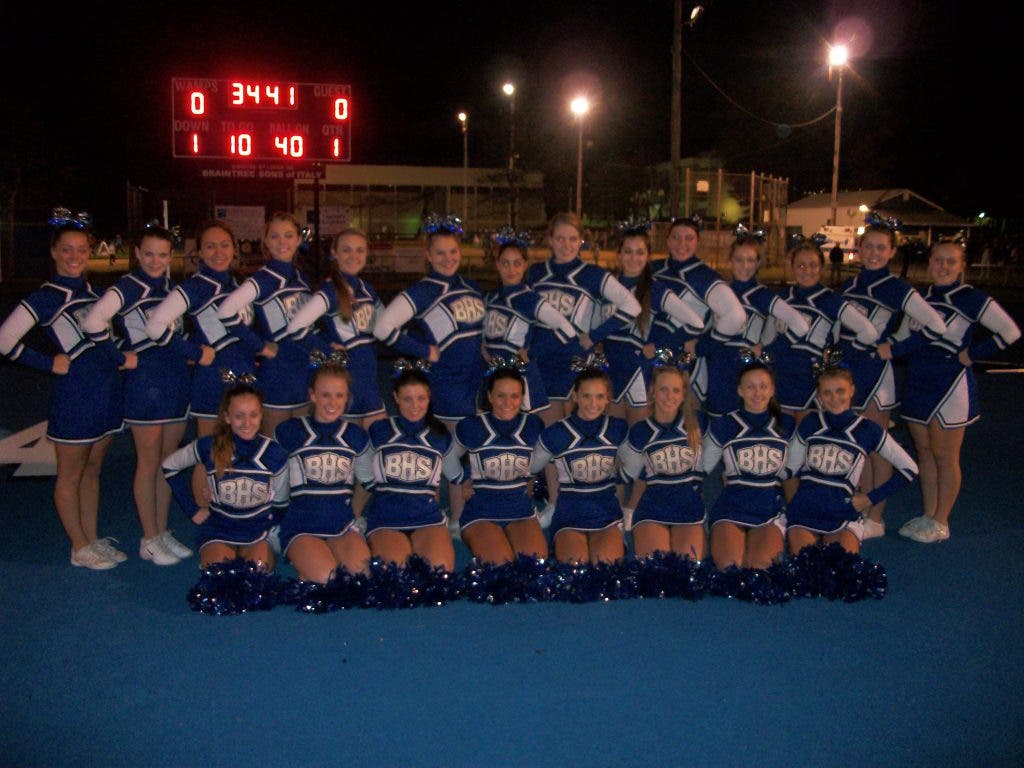 Braintree High Cheerleaders Crowned Fall 2012 Bay State Conference ...