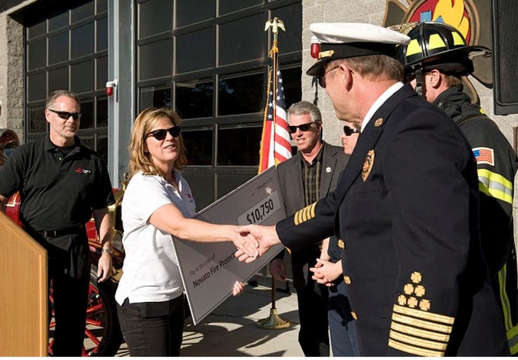 Fireman's Fund Donates Grant to Novato Fire for Protective Gear ...
