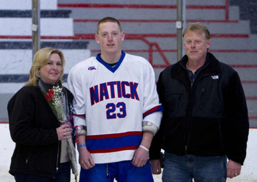 Natick Hockey Heads to Playoffs Despite Senior Night Loss | Natick, MA ...