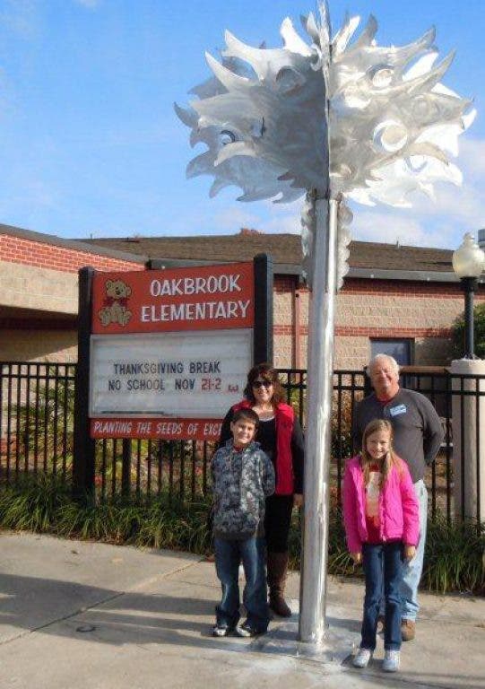 Students Design 13-Foot Sculpture at Oakbrook Elementary | Summerville ...
