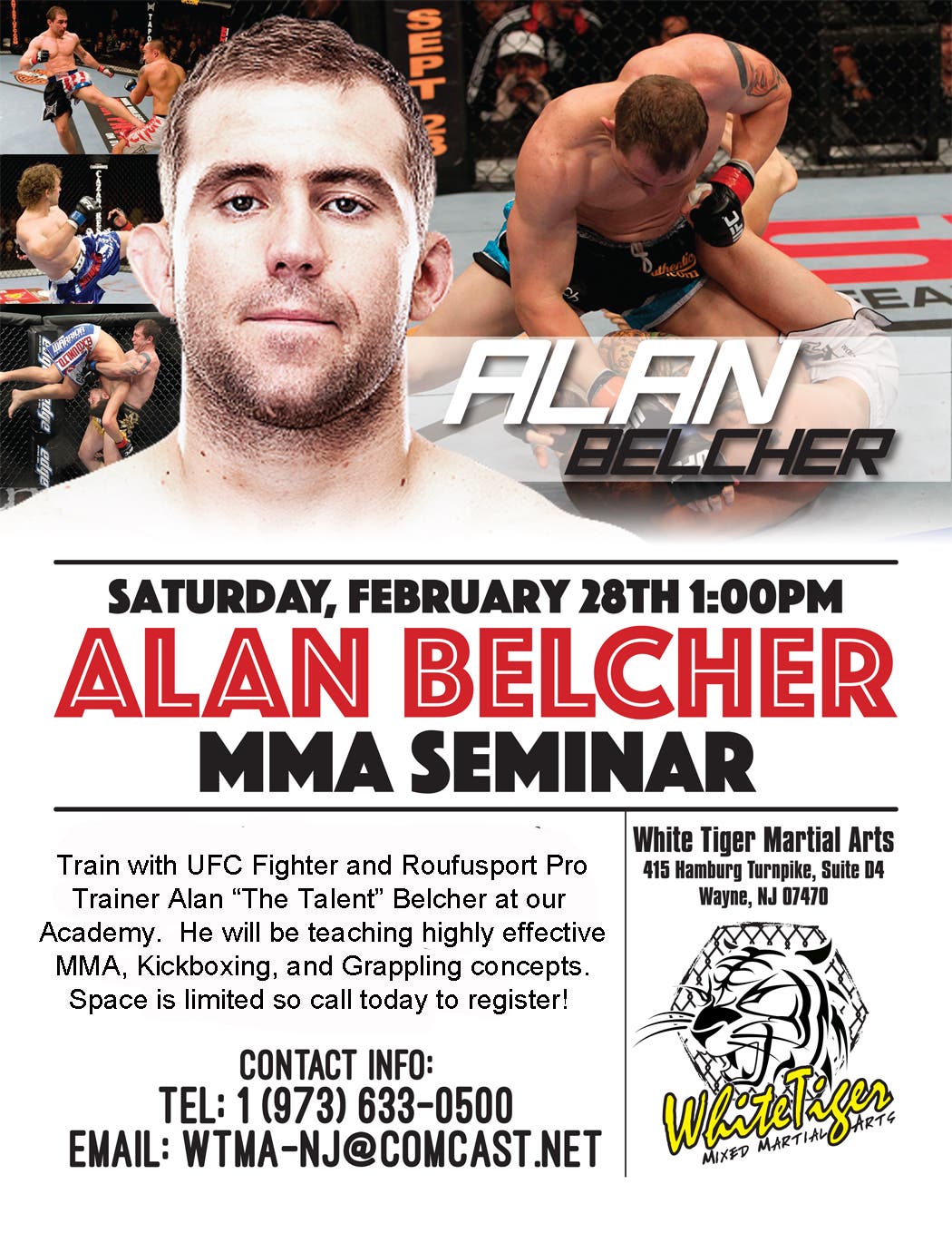 UFC Fighter Alan "The Talent" Belcher coming to Wayne | Wayne, NJ Patch