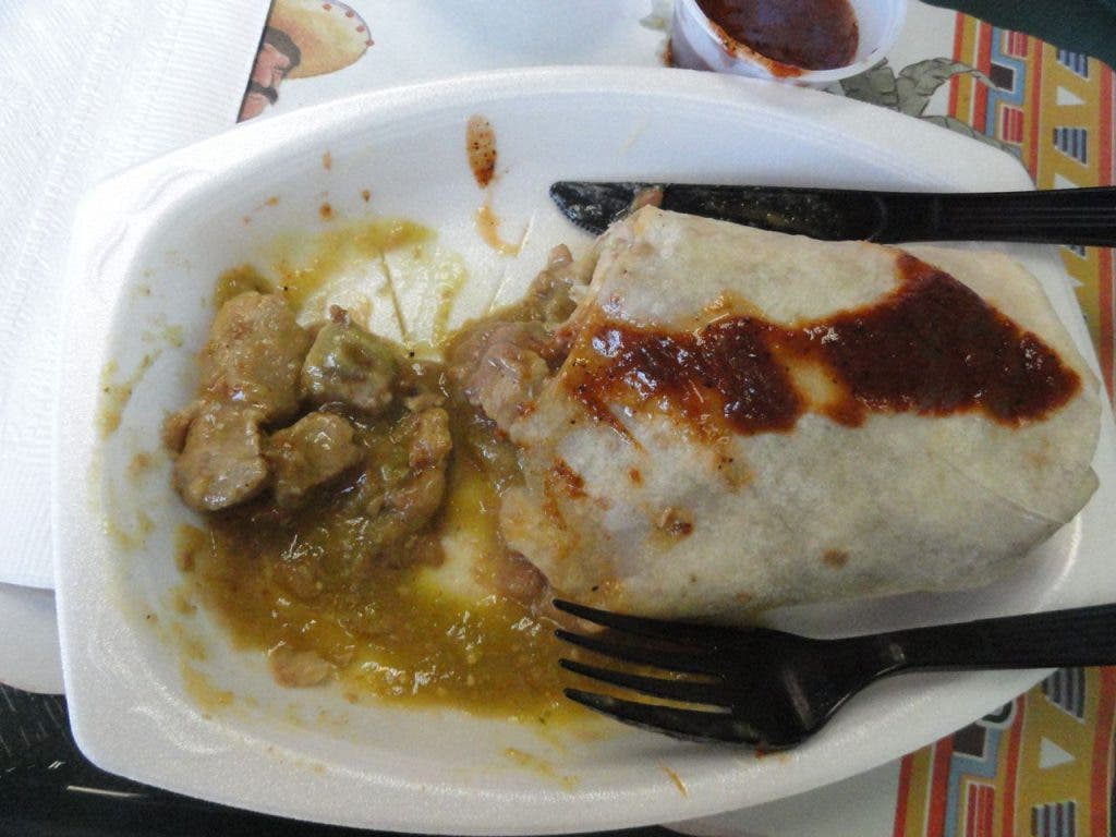Sombrero's Chile Verde Burrito Makes Others Green with Envy | La Mesa ...
