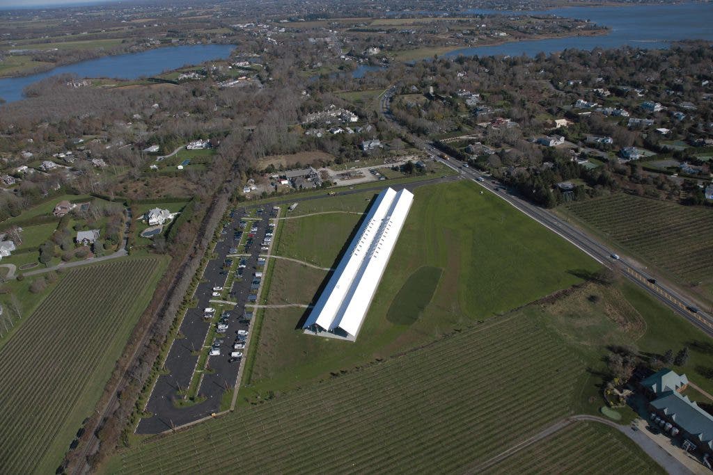 Aerial Photos: Completed Parrish Art Museum Opened to the Public ...