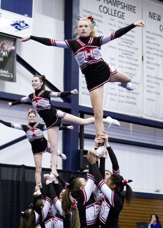 PHOTO GALLERY: BHS Cheer Squad Wins State Title | Bedford, NH Patch