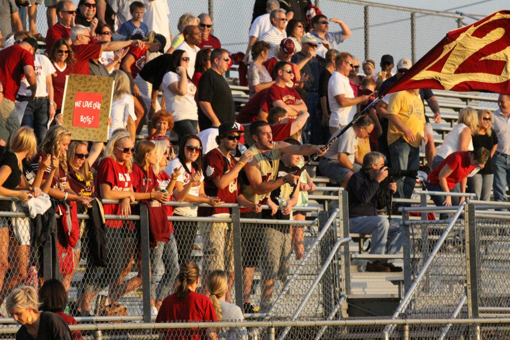 Photos: Maple Grove Crimson Football Falls to Champlin Park Rebels ...