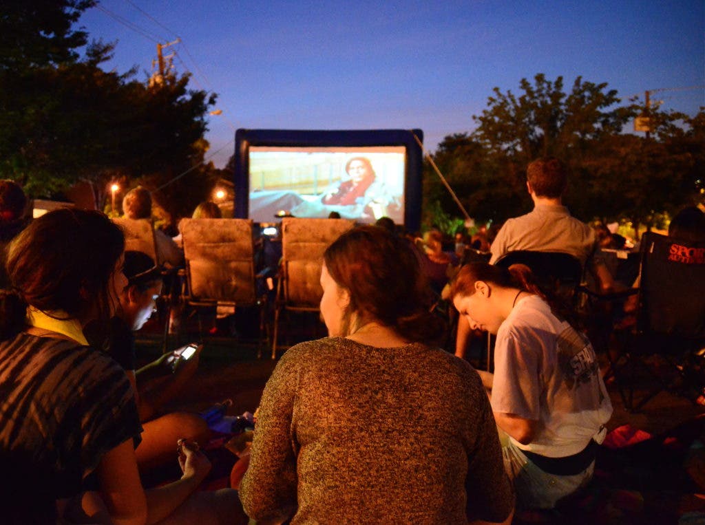 BUP Brings Back the '80s with Outdoor Movie Night | Bethesda, MD Patch