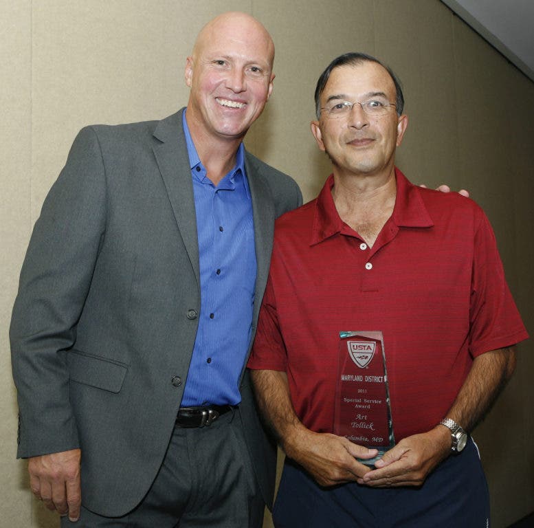Troy Park Advocate Wins Award from U.S. Tennis Association | Elkridge ...