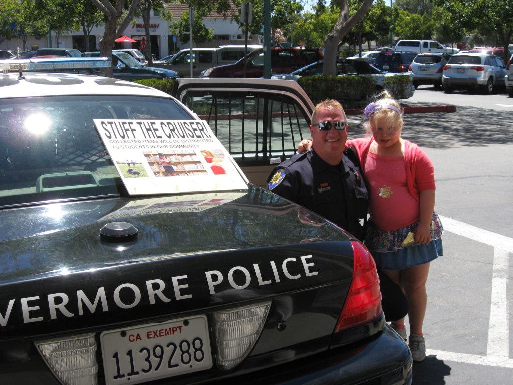 They're Stuffed! Cop Cars Filled With School Donations | Livermore, CA ...