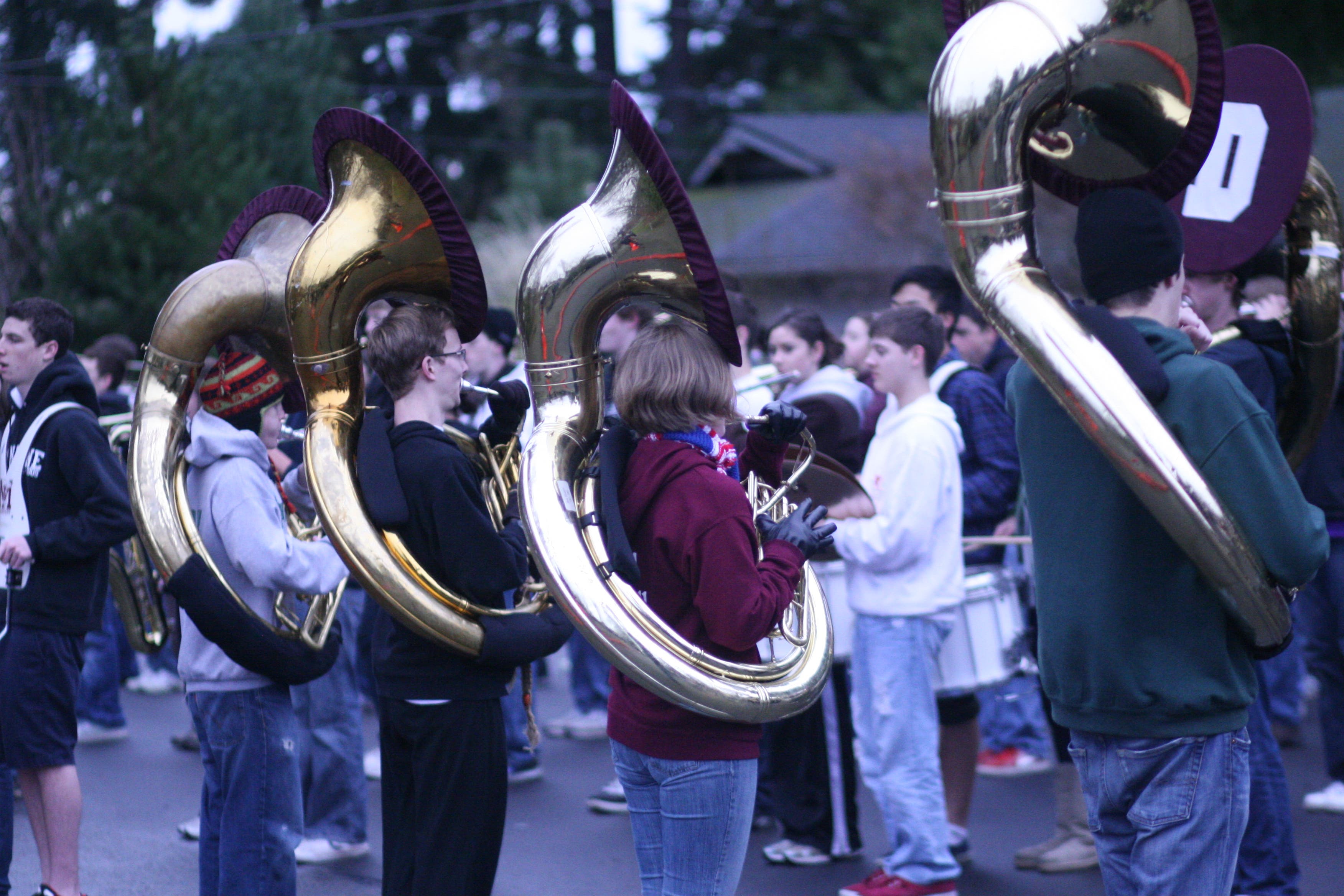 MIHS Band Prepares for New Year's Day Parade London | Mercer Island, WA ...
