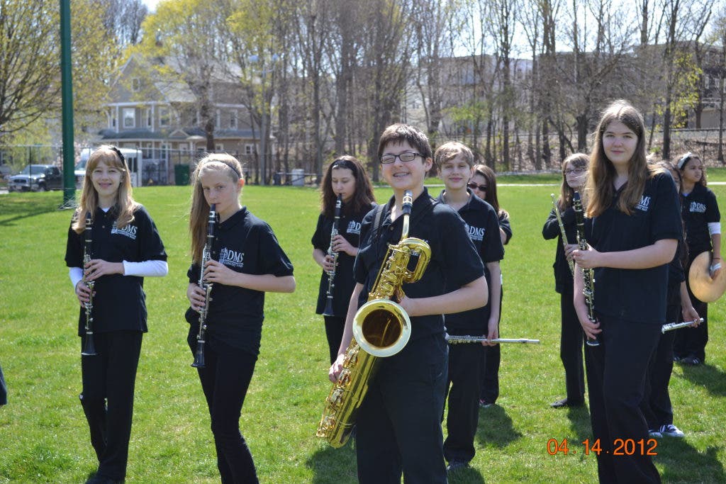 Dedham Middle School Marching Band Debuts in Parade | Dedham, MA Patch