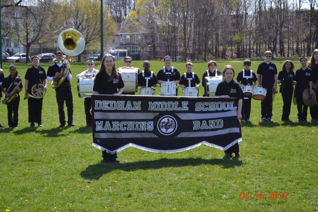 Dedham Middle School Marching Band Debuts in Parade | Dedham, MA Patch