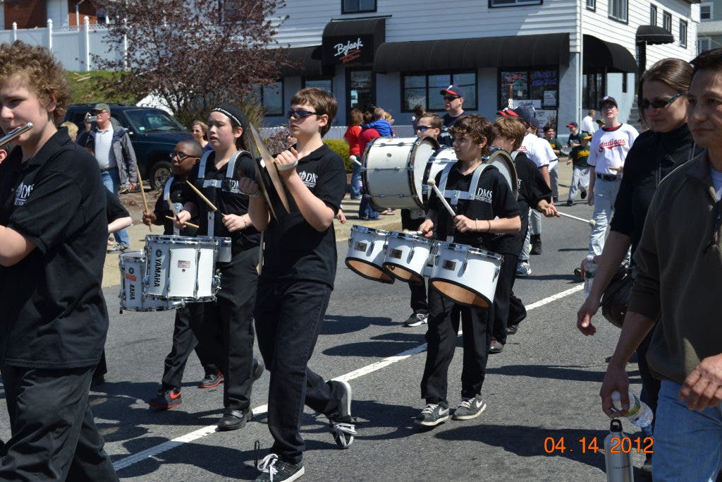 Dedham Middle School Marching Band Debuts in Parade | Dedham, MA Patch